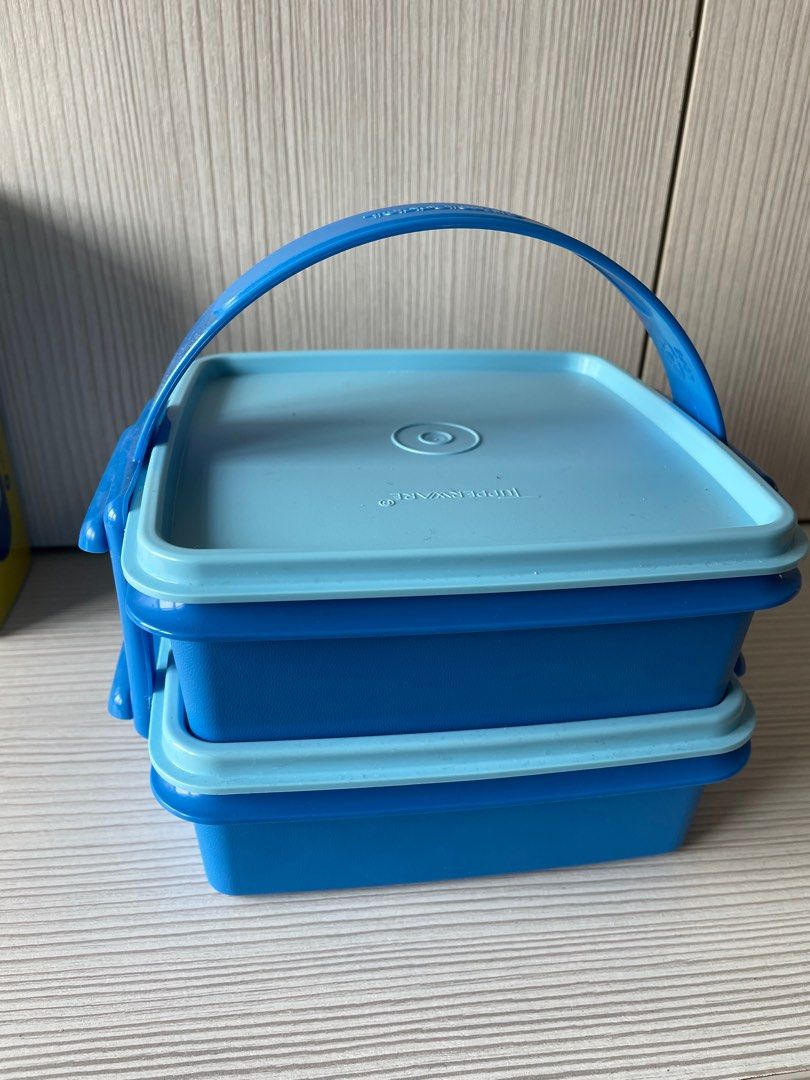 Tupperware - Small Goody Box with Carolier, Furniture & Home Living ...