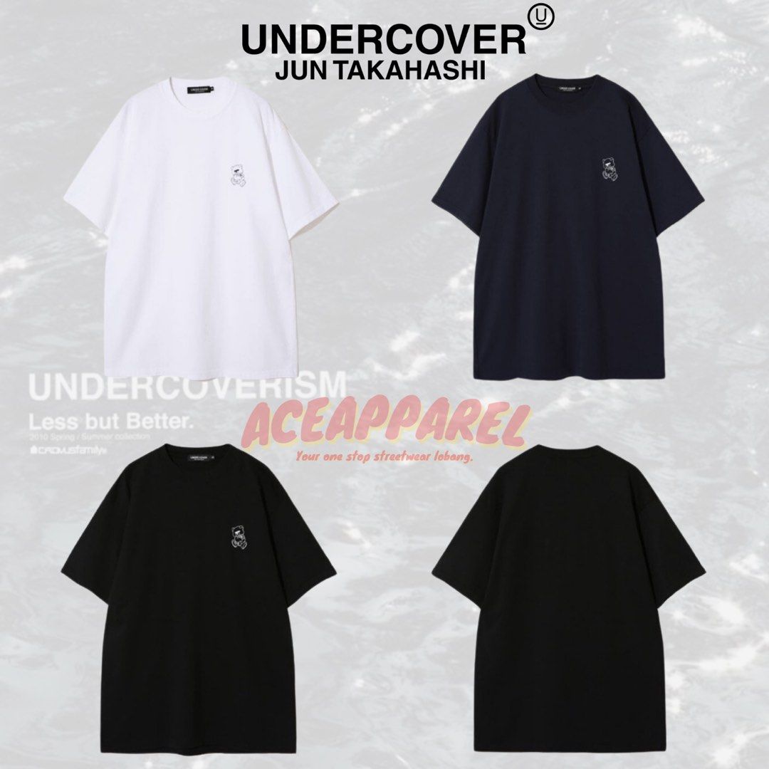Undercover Basic Logo Bear Tees, Men's Fashion, Tops & Sets, Tshirts & Polo Shirts on Carousell