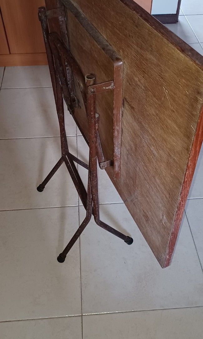 Used Folding Table, Furniture & Home Living, Furniture, Tables & Sets ...