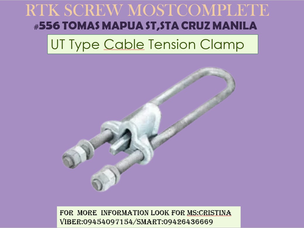 UT Type Cable Tension Clamp on Carousell