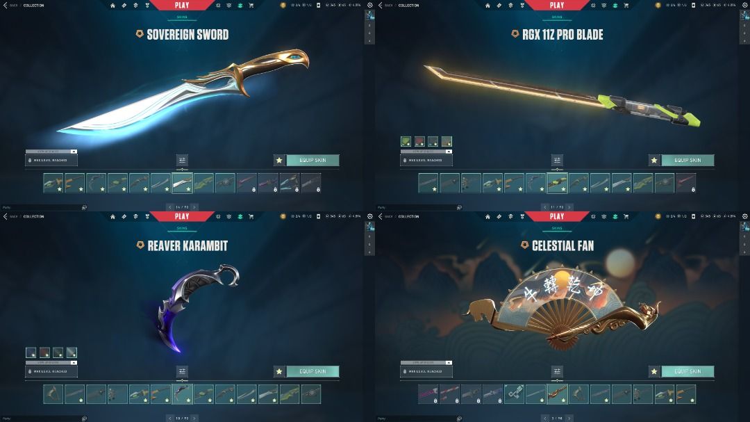 Negotiable VALORANT Ascendant Peak Account | Stacked Account w/ Rare ...