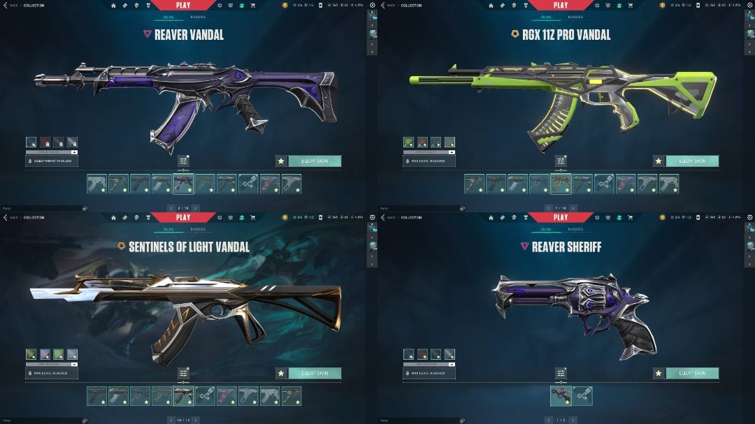 Negotiable VALORANT Ascendant Peak Account | Stacked Account w/ Rare ...