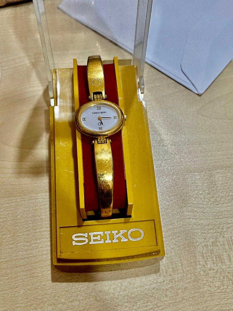 Vintage 1919 Carlo Rino golden watch, Men's Fashion, Watches ...