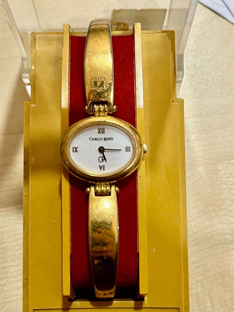 Vintage 1919 Carlo Rino golden watch, Men's Fashion, Watches ...
