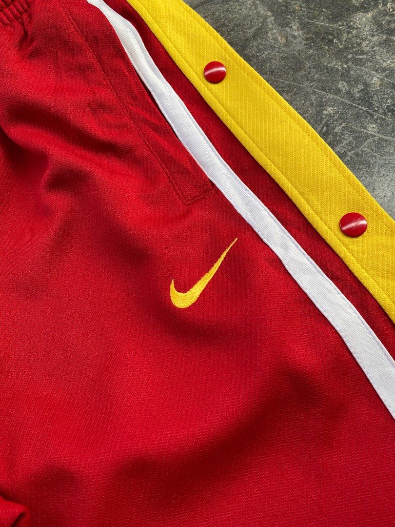 Vintage 90s Nike Side Button Track Pants Rare Color, Men's Fashion ...