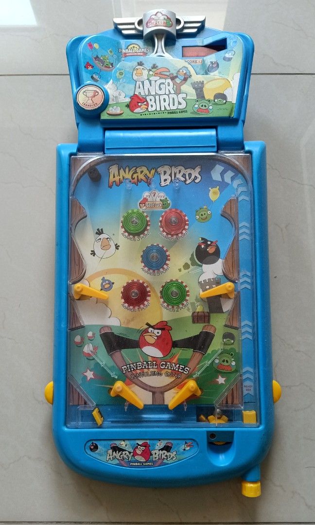 Vintage Angry Bird Pinball, Toys & Collectibles, Mainan di Carousell
