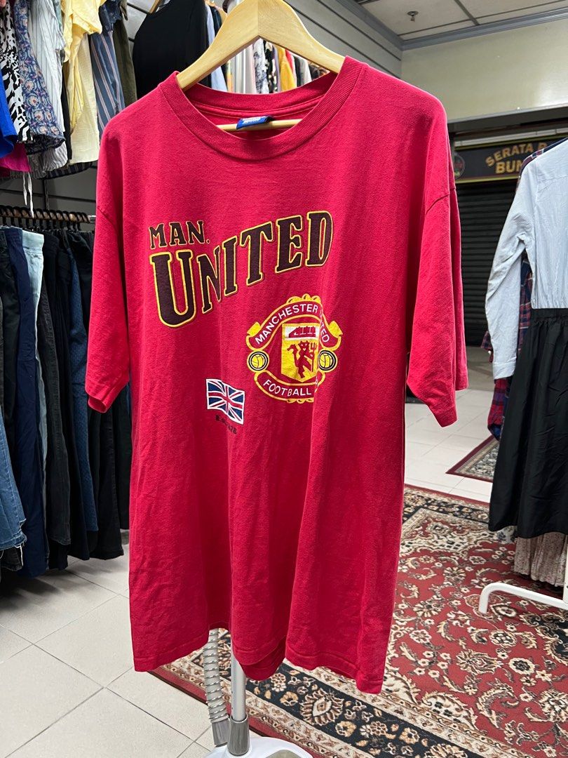Vintage MU t -shirt, Men's Fashion, Tops & Sets, Tshirts & Polo Shirts ...