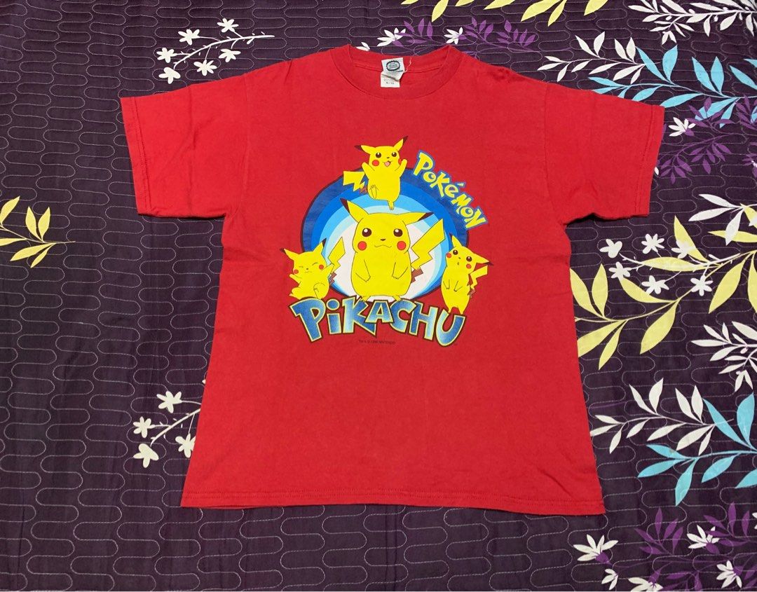 vintage Pokemon 90s, Men's Fashion, Tops & Sets, Tshirts & Polo Shirts ...