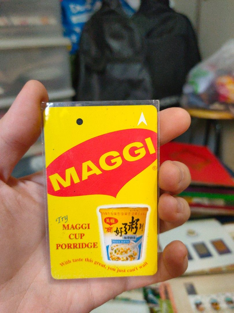 Vintage Singapore Maggi Bus EZ link Card, Hobbies & Toys, Memorabilia ...