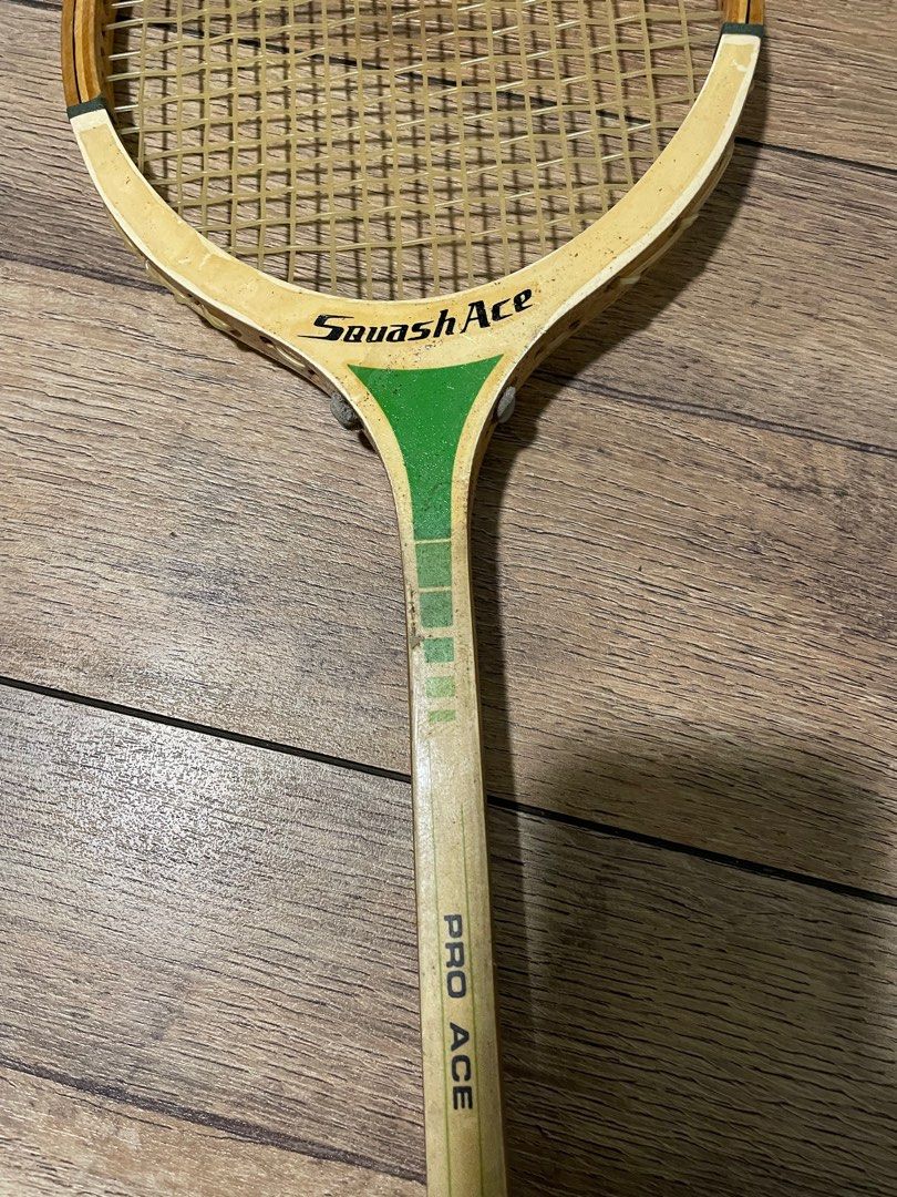 Vintage squash racket, Sports Equipment, Sports & Games, Racket & Ball ...