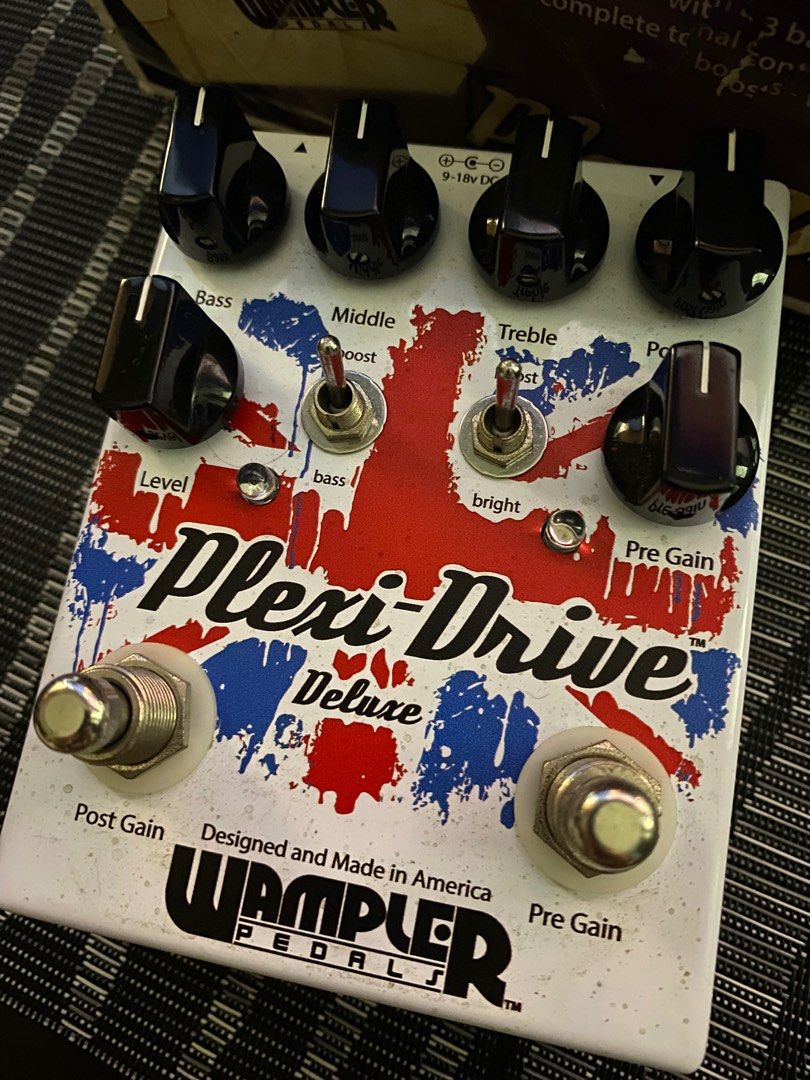 Wampler Plexi-Drive Deluxe, Hobbies & Toys, Music & Media, Musical ...