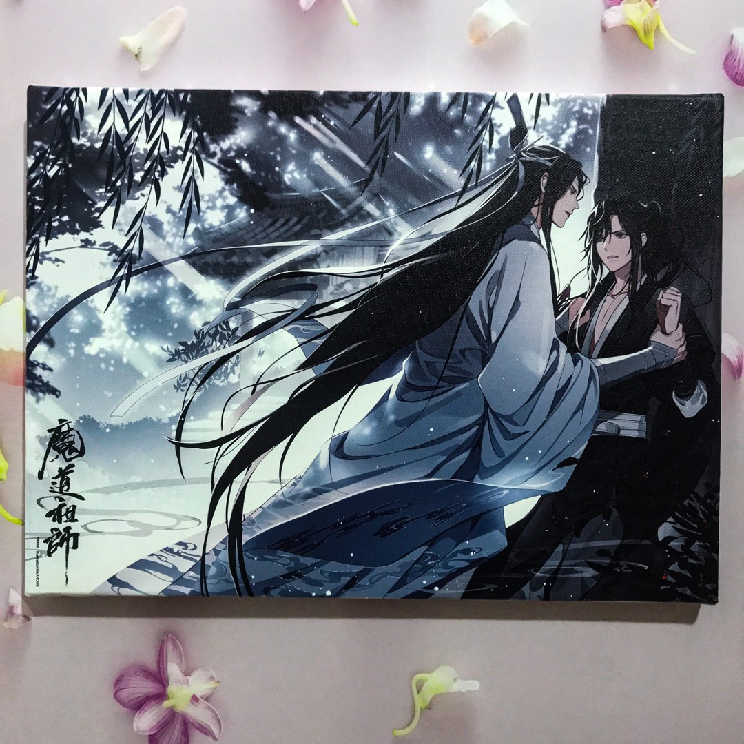 WangXian canvas print - Lan Wangji x Wei Wuxian - MDZS | Mo Dao Zu Shi ...
