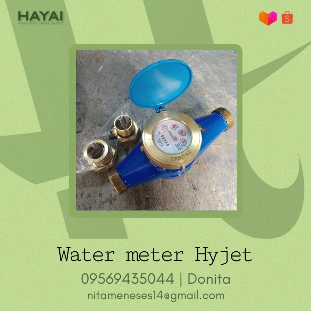 Water meter Hyjet, Commercial & Industrial, Industrial Equipment on ...