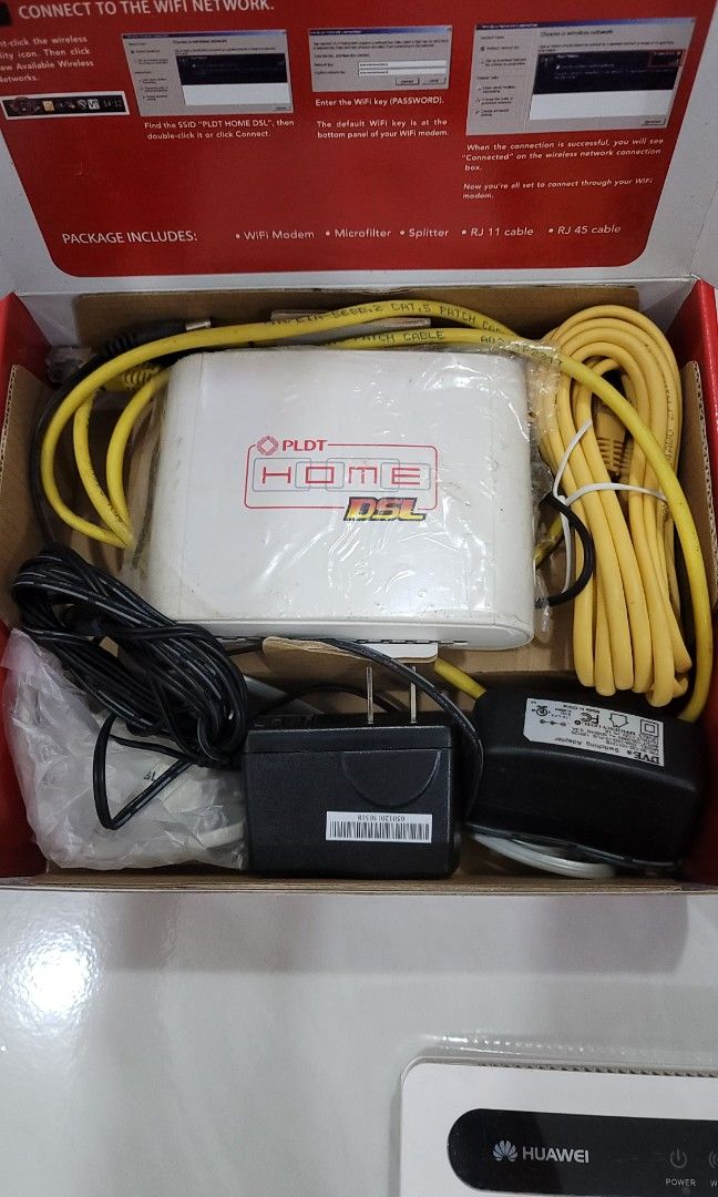 WiFi Modem Globe Tattoo Home PLDT Home DSL Bundle / Set, TV & Home ...