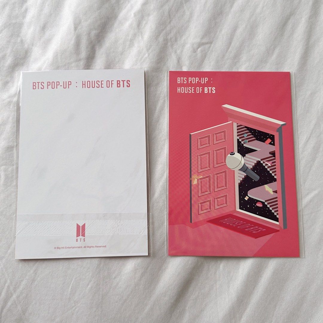 [wts] bts house of bts seoul pop up postcard pc, Hobbies & Toys ...