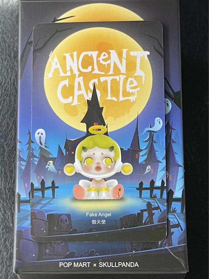 WTS/WTT Popmart SkullPanda Ancient Castle-Fake Angel, Hobbies & Toys ...