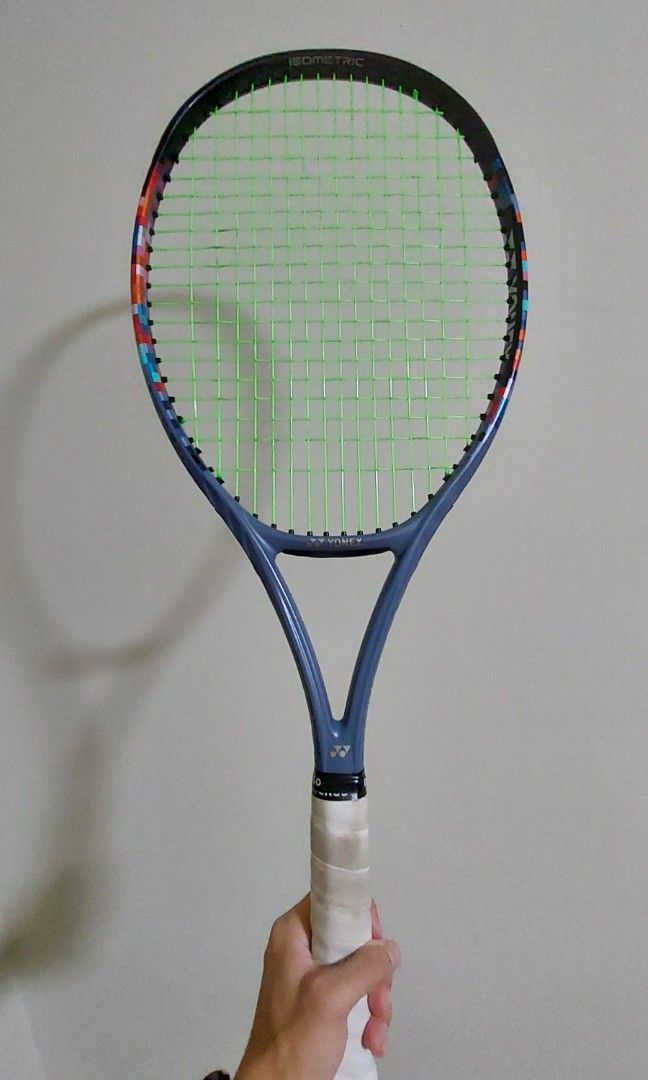 Yonex Vcore 98 (new strings), Sports Equipment, Sports & Games, Racket ...