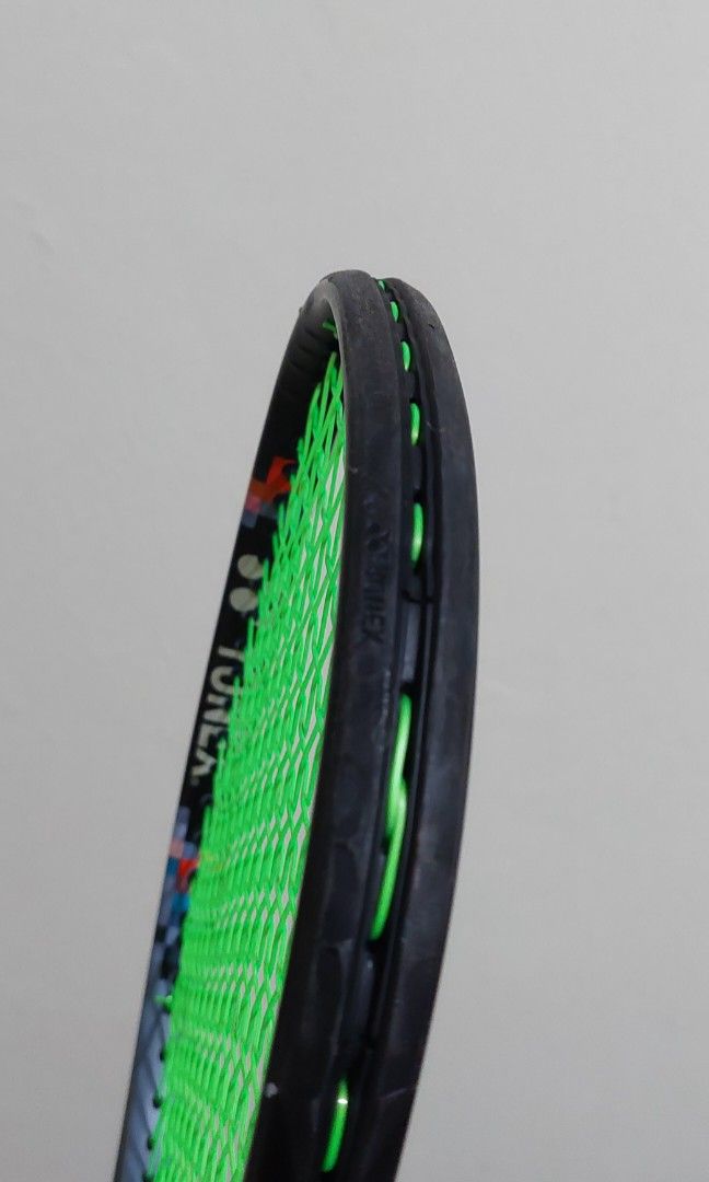 Yonex Vcore 98 (new strings), Sports Equipment, Sports & Games, Racket ...