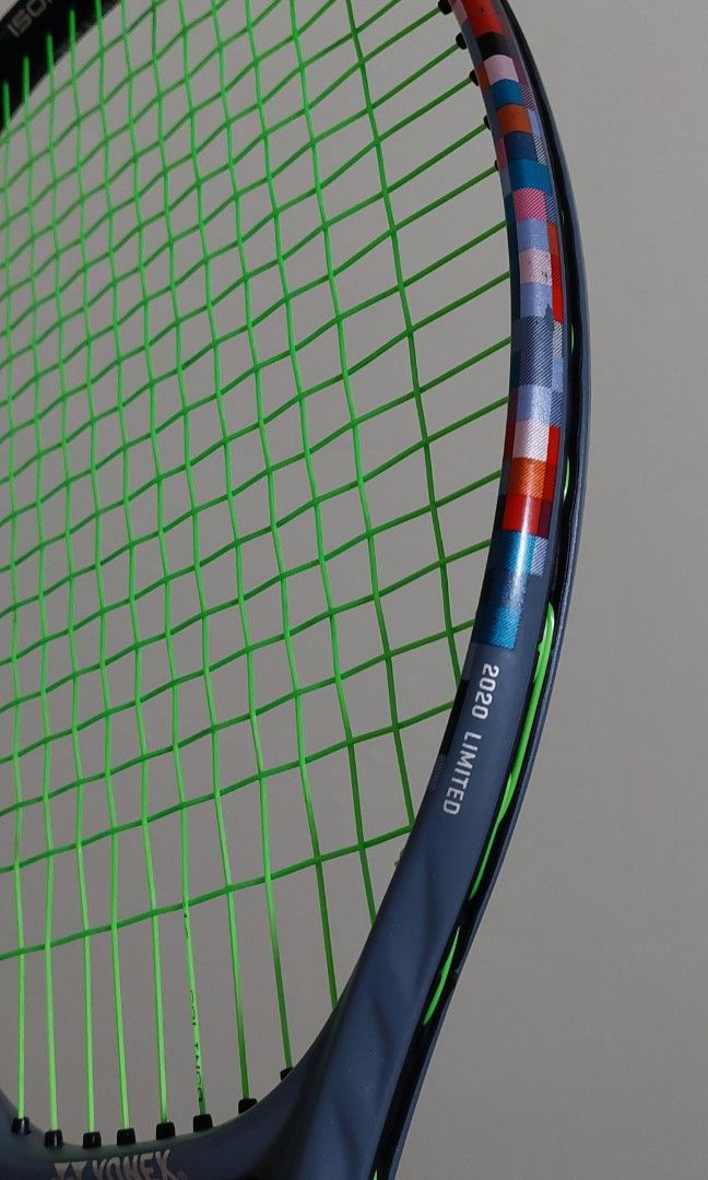 Yonex Vcore 98 (new strings), Sports Equipment, Sports & Games, Racket ...