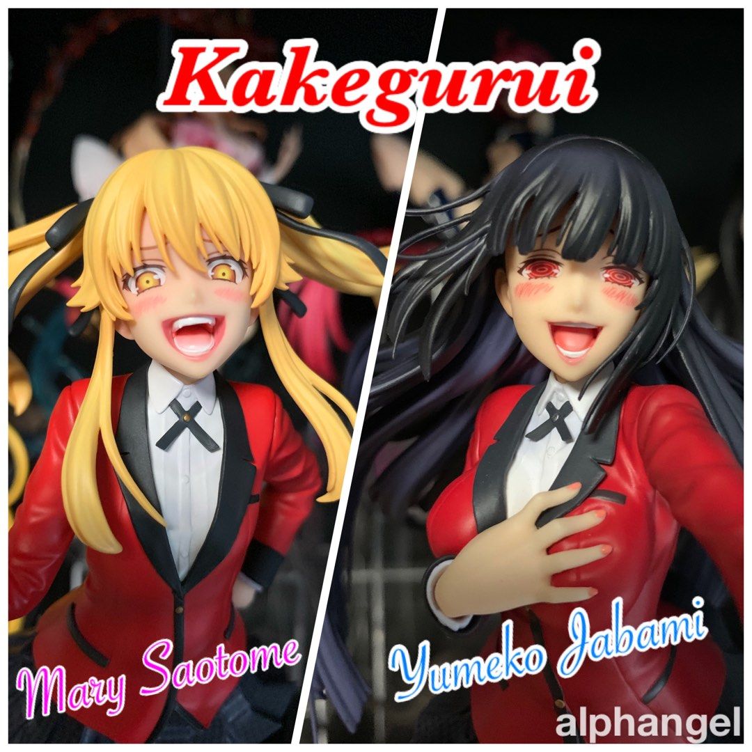 Kakegurui : Yumeko Jabami & Mary Saotome - Kotobukiya exclusive ...