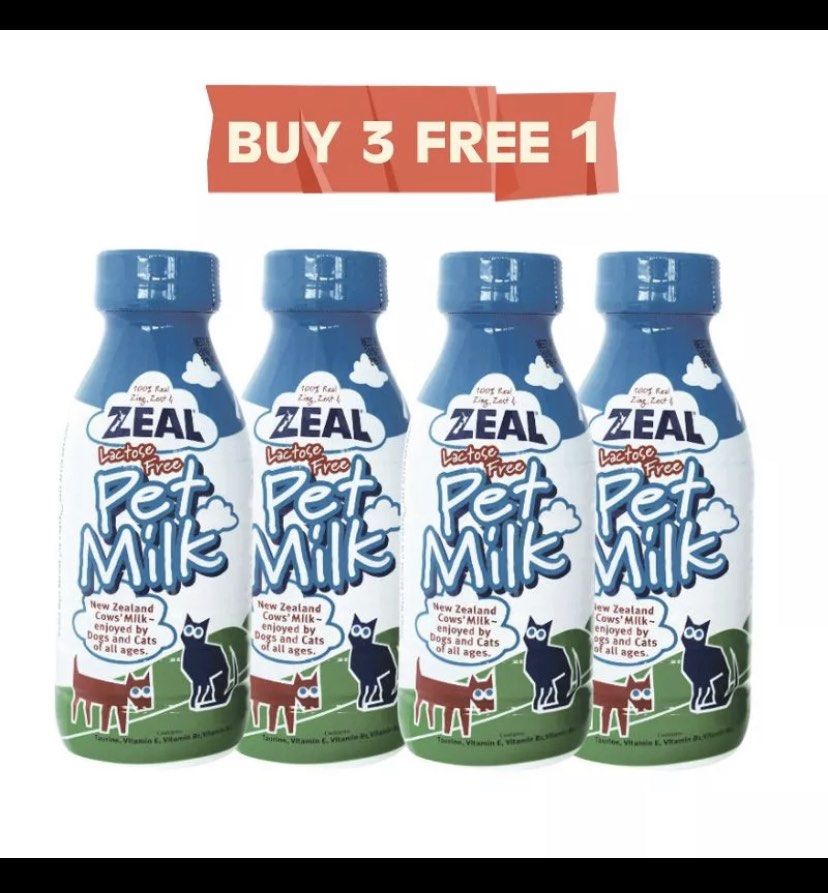 ZEAL pet milk, Food & Drinks, Other Food & Drinks on Carousell