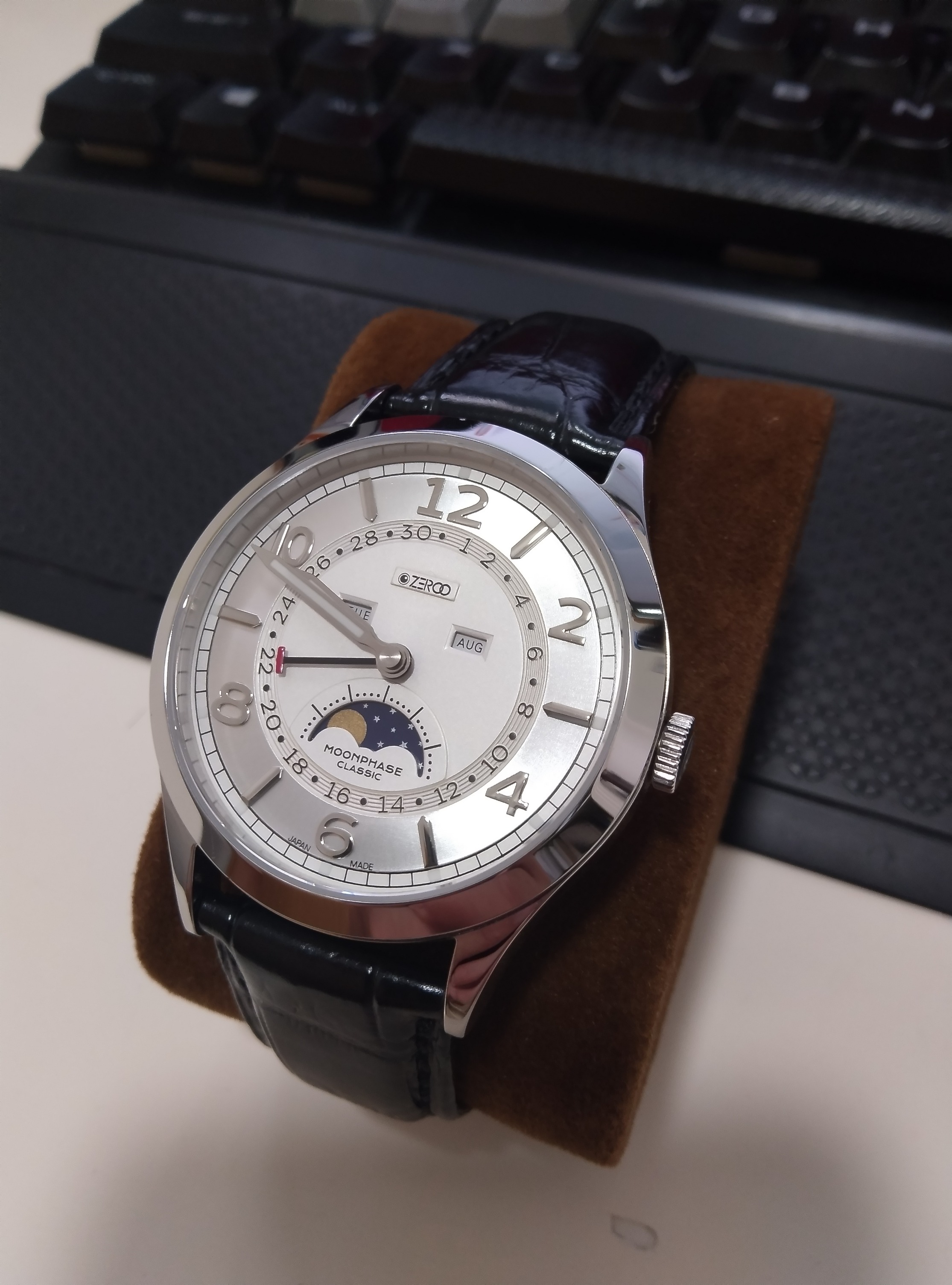 Zeroo Time C2 The Virgo Classic Moonphase Watch, Luxury, Watches on ...