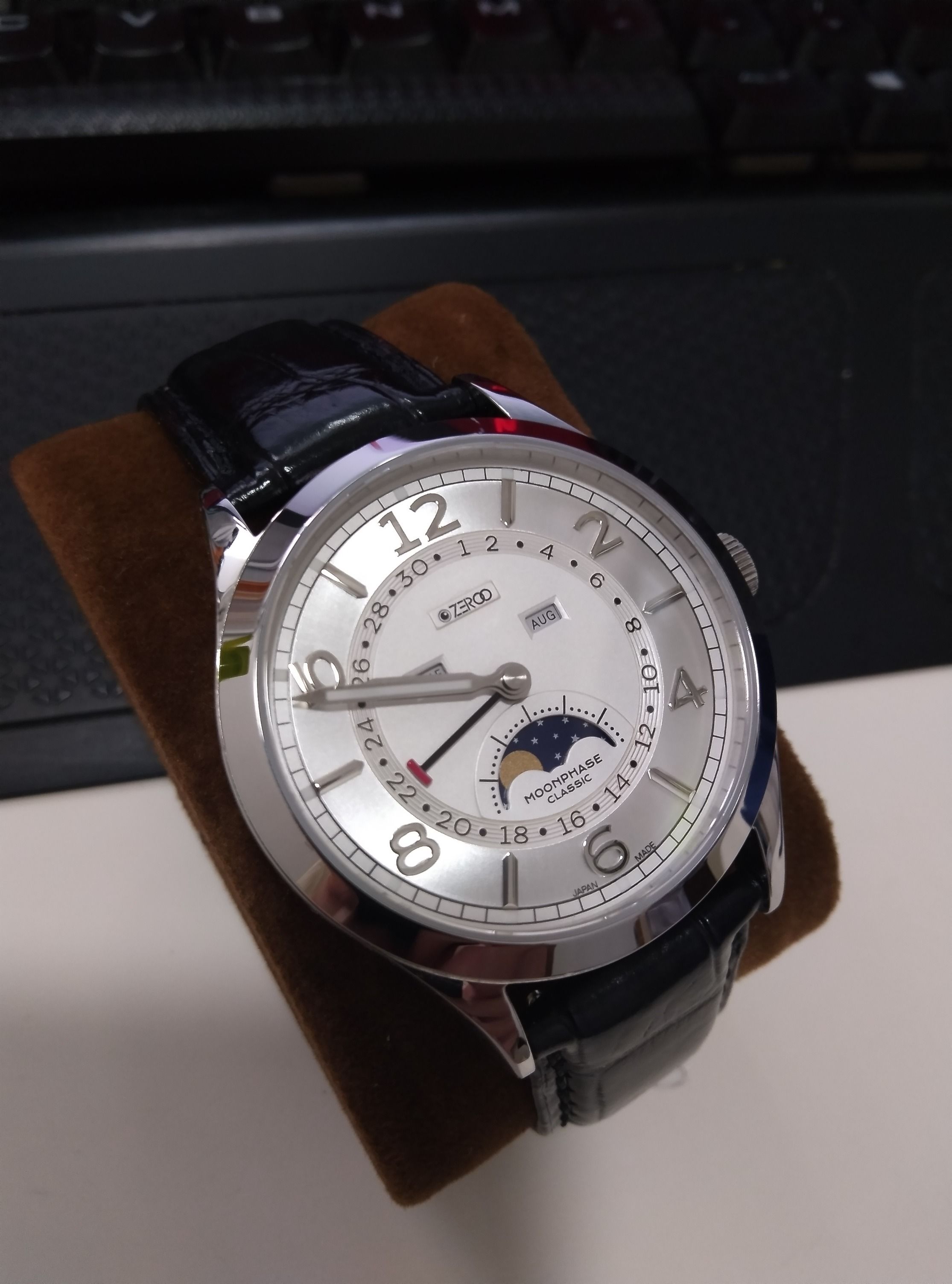 Zeroo Time C2 The Virgo Classic Moonphase Watch, Luxury, Watches on ...