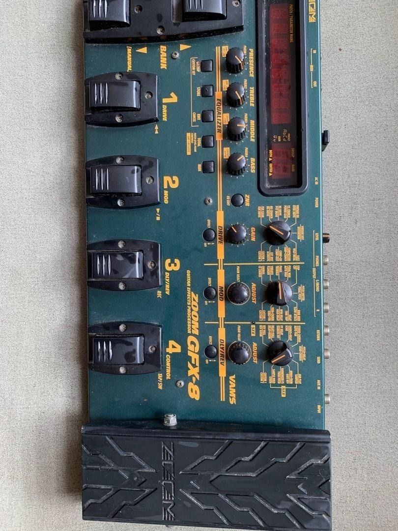 Zoom Guitar 結他效果器 Zoom GFX-8 Manuel Effect 電結他 / Electric Guitar, 興趣及遊戲 ...