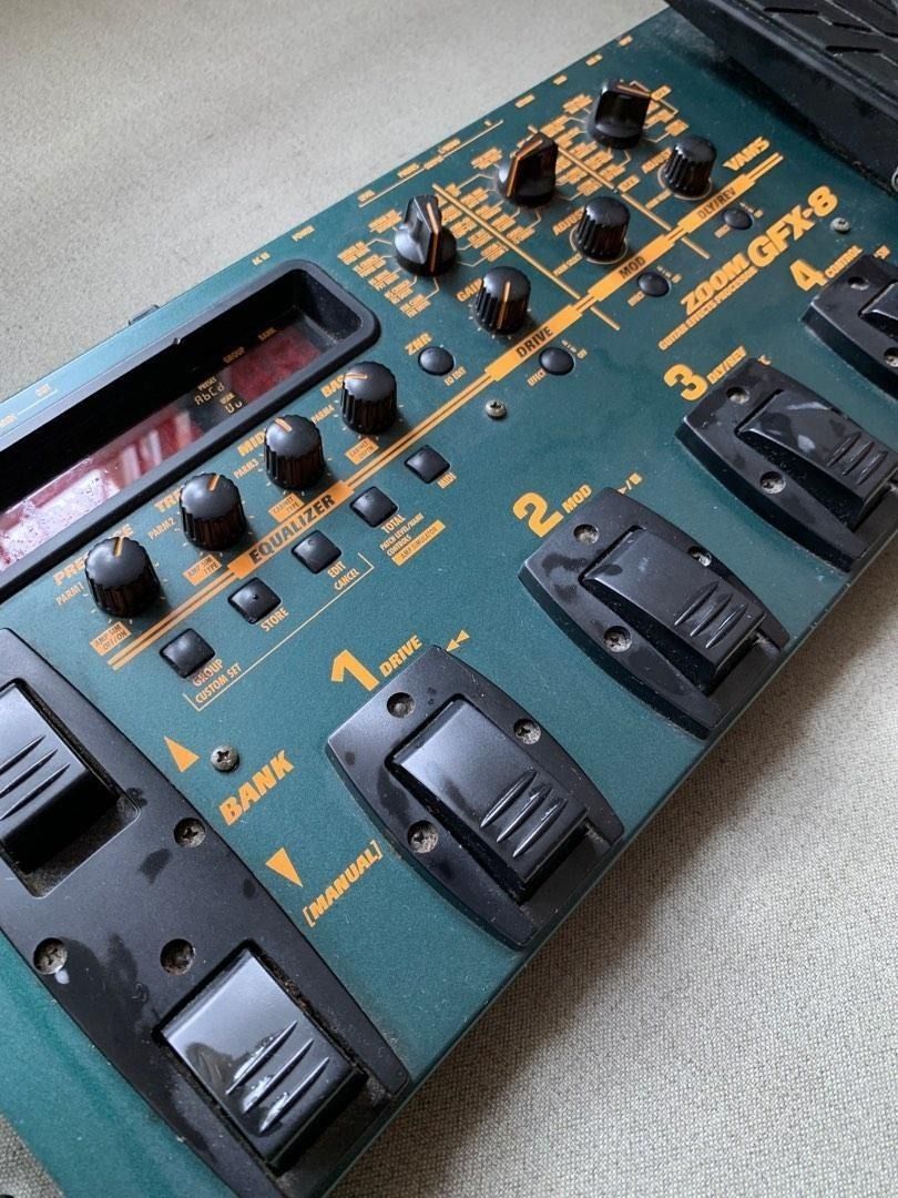 Zoom Guitar 結他效果器 Zoom GFX-8 Manuel Effect 電結他 / Electric Guitar, 興趣及遊戲 ...