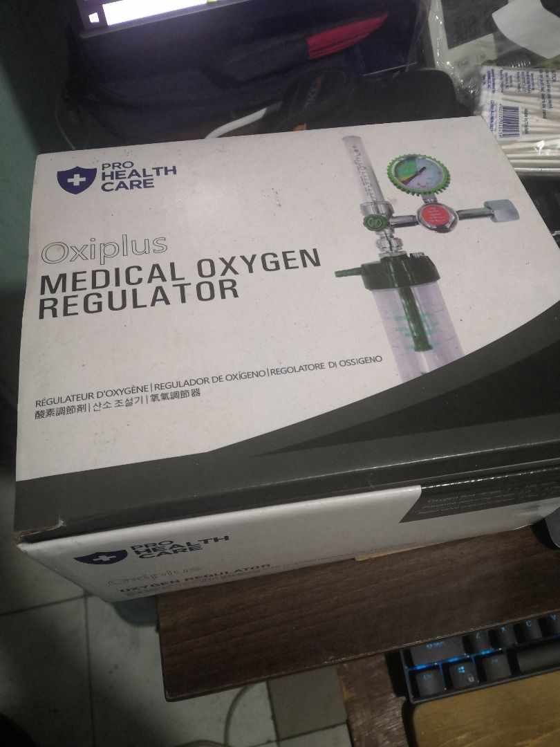 10lbs Oxygen Tank (FULL) Complete Set with regulator and mask, Health ...