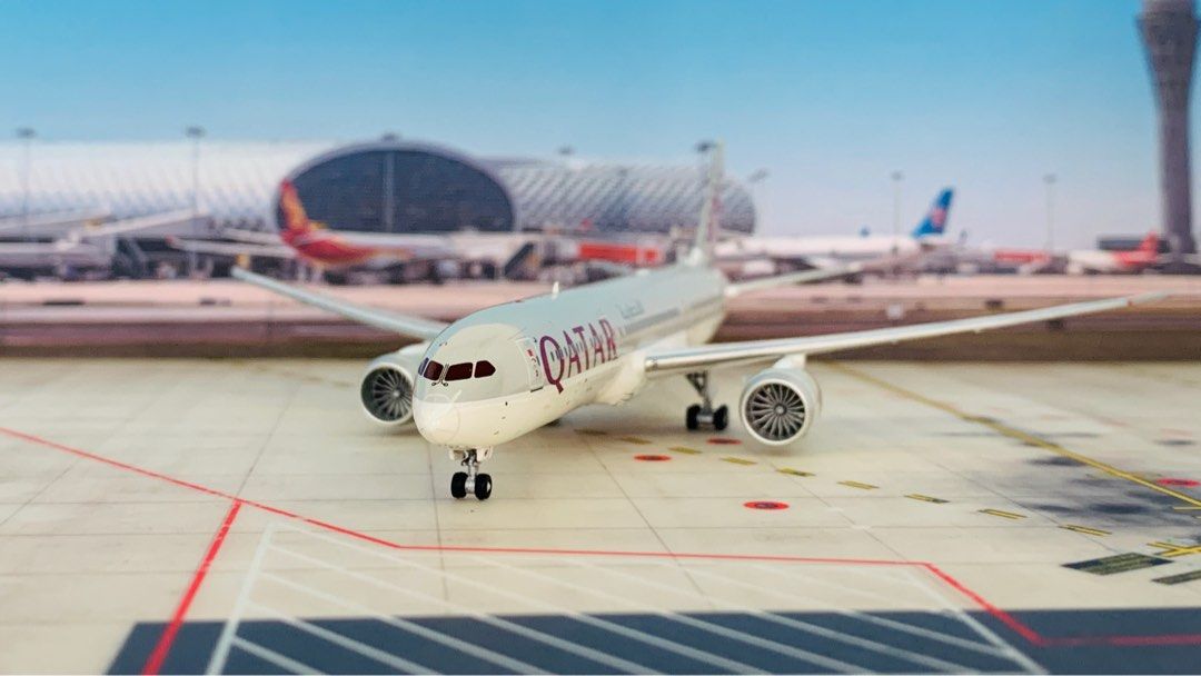 [Special Offer]1:400 QATAR Boeing 787-9 /Standard Livery/ Reg No. A7 ...