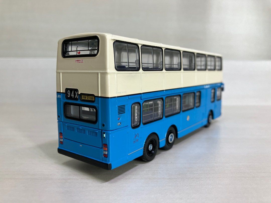 1:76 中巴 CMB 利蘭奧林比安 Leyland Olympian 11m LM9 巴士模型 （路線：利東邨 94X）, 興趣及遊戲 ...
