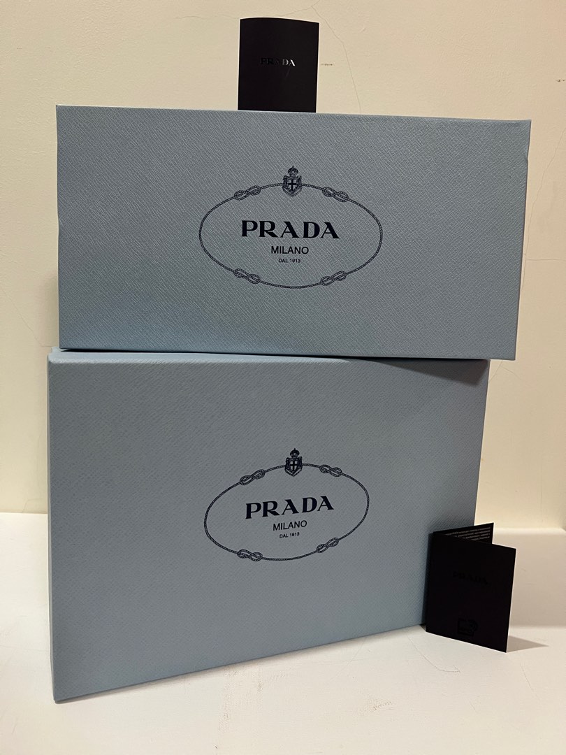 2023 Prada Boxes, Luxury, Sneakers & Footwear on Carousell