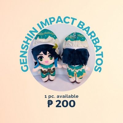 20cm Genshin Impact Stuffed Doll Itto Kazuha Beidou Plush Toy Tartaglia ...