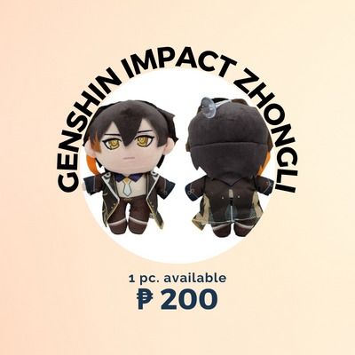 20cm Genshin Impact Stuffed Doll Itto Kazuha Beidou Plush Toy Tartaglia ...