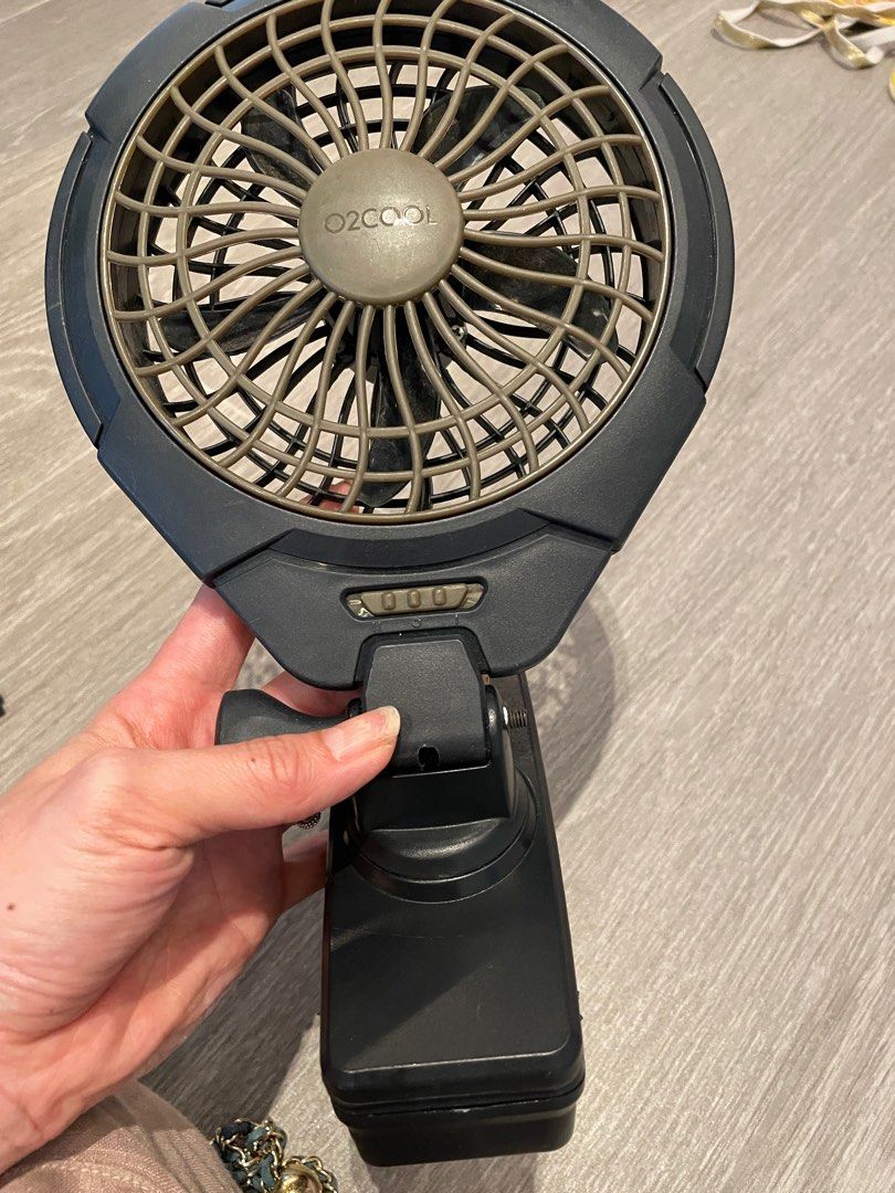2 x portable clip on portable fans, Everything Else on Carousell