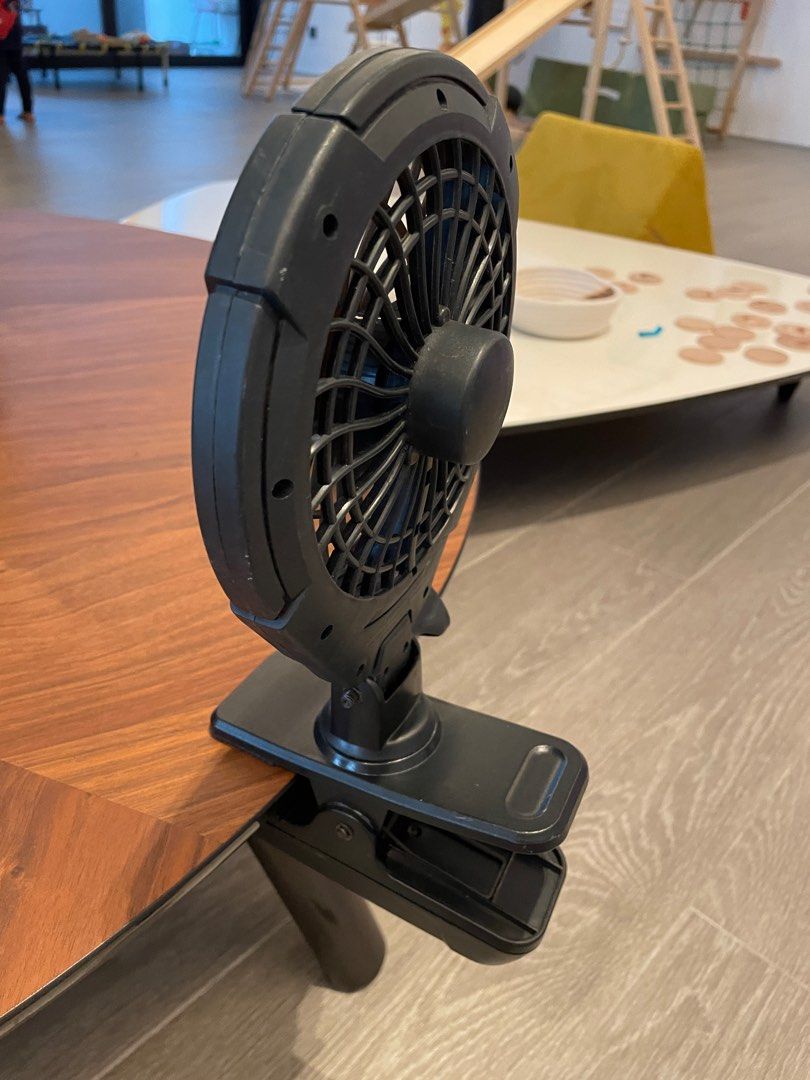 2 x portable clip on portable fans, Everything Else on Carousell