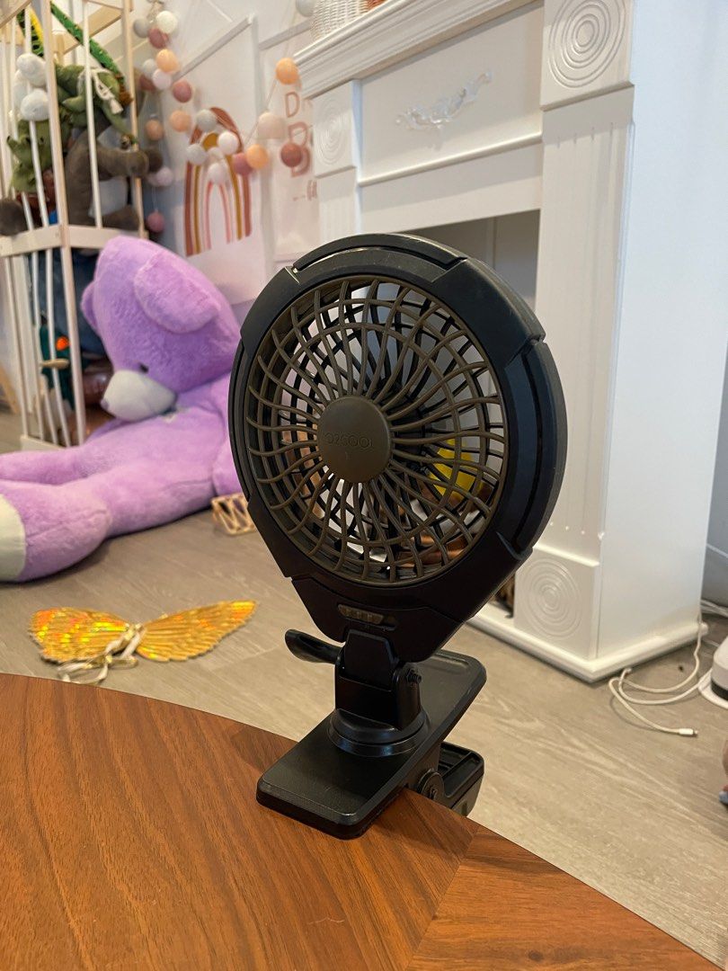 2 x portable clip on portable fans, Everything Else on Carousell