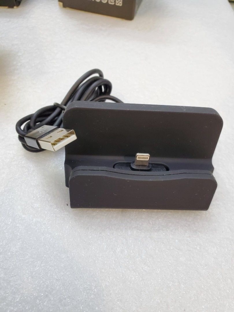 3407) Charge & Sync Dock iPhone Lightning Connector - Black, Mobile ...