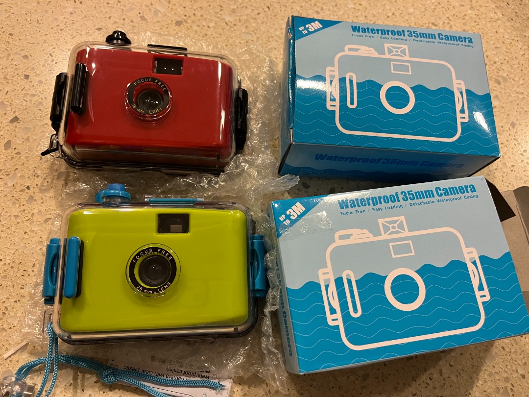35mm waterproof under water kids camera with casing, Photography ...