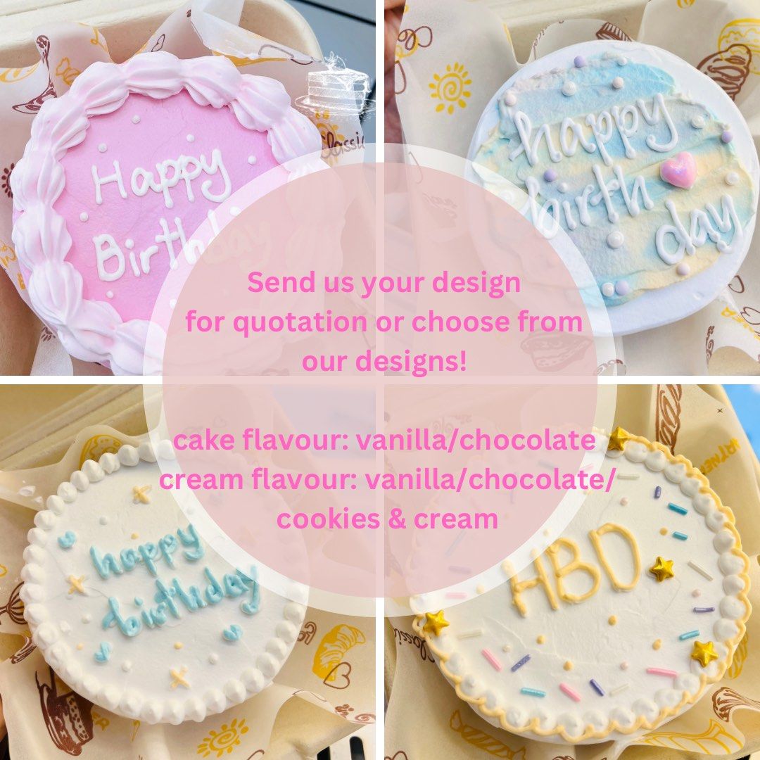 4 inch mahjong theme bento cake, Food & Drinks, Homemade Bakes on Carousell