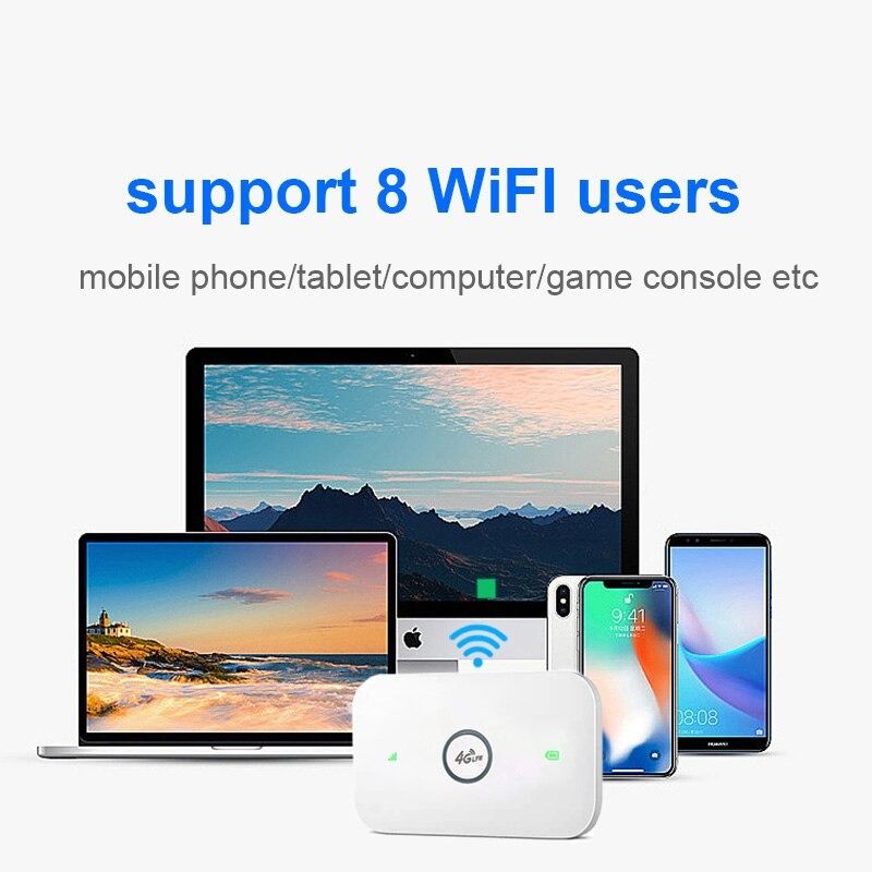 4G router Wireless lte wifi modem Sim Card Router MIFI pocket hotspot ...