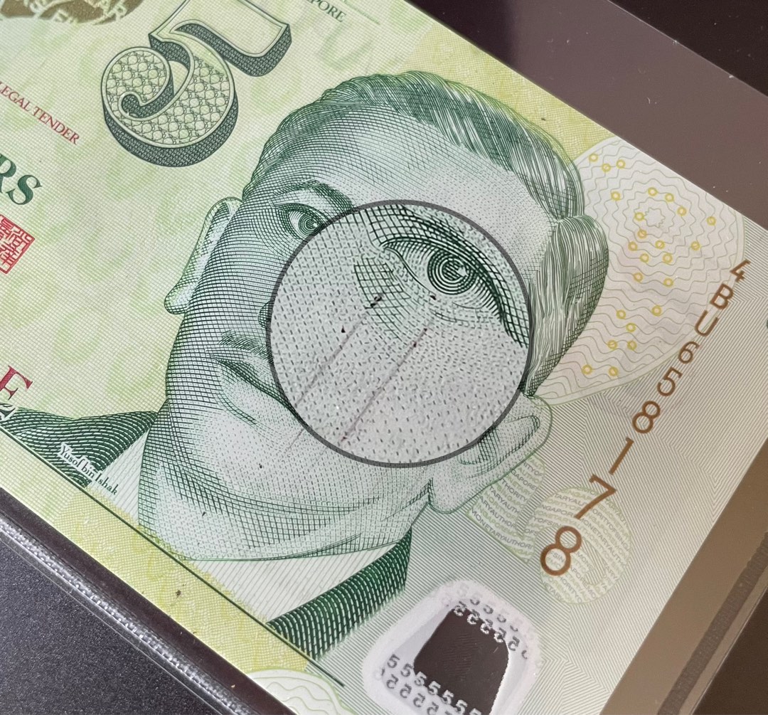 '$5 Portrait Error (Ink), Tharman Signature (UNC), Hobbies & Toys ...