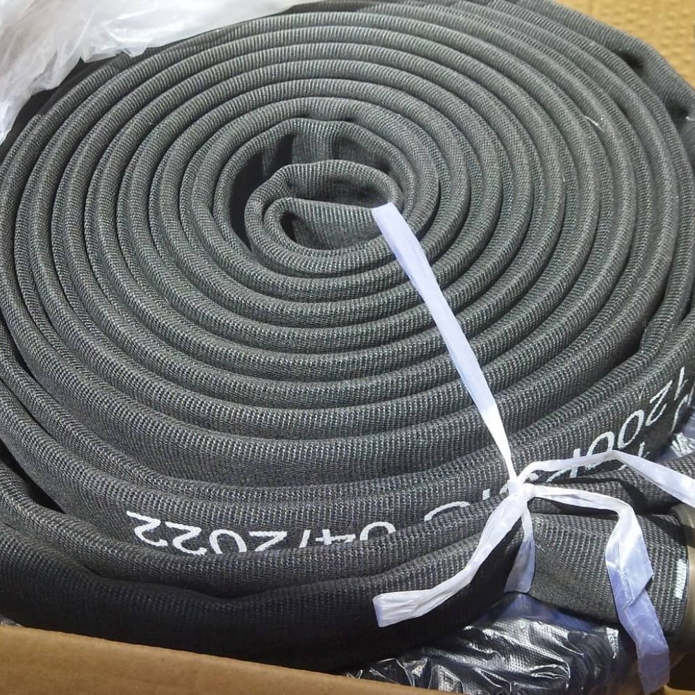 5ELEM FIRE HOSE BLACK 2.5x50 Double Jacket, UL Listed 400 PSI on Carousell