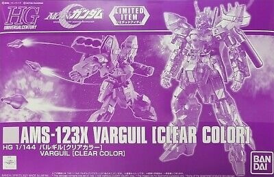 現貨 全新 未砌 bandai HG 1/144 varguil clear color Gundam 高達 模型 高達模型, 興趣及遊戲 ...