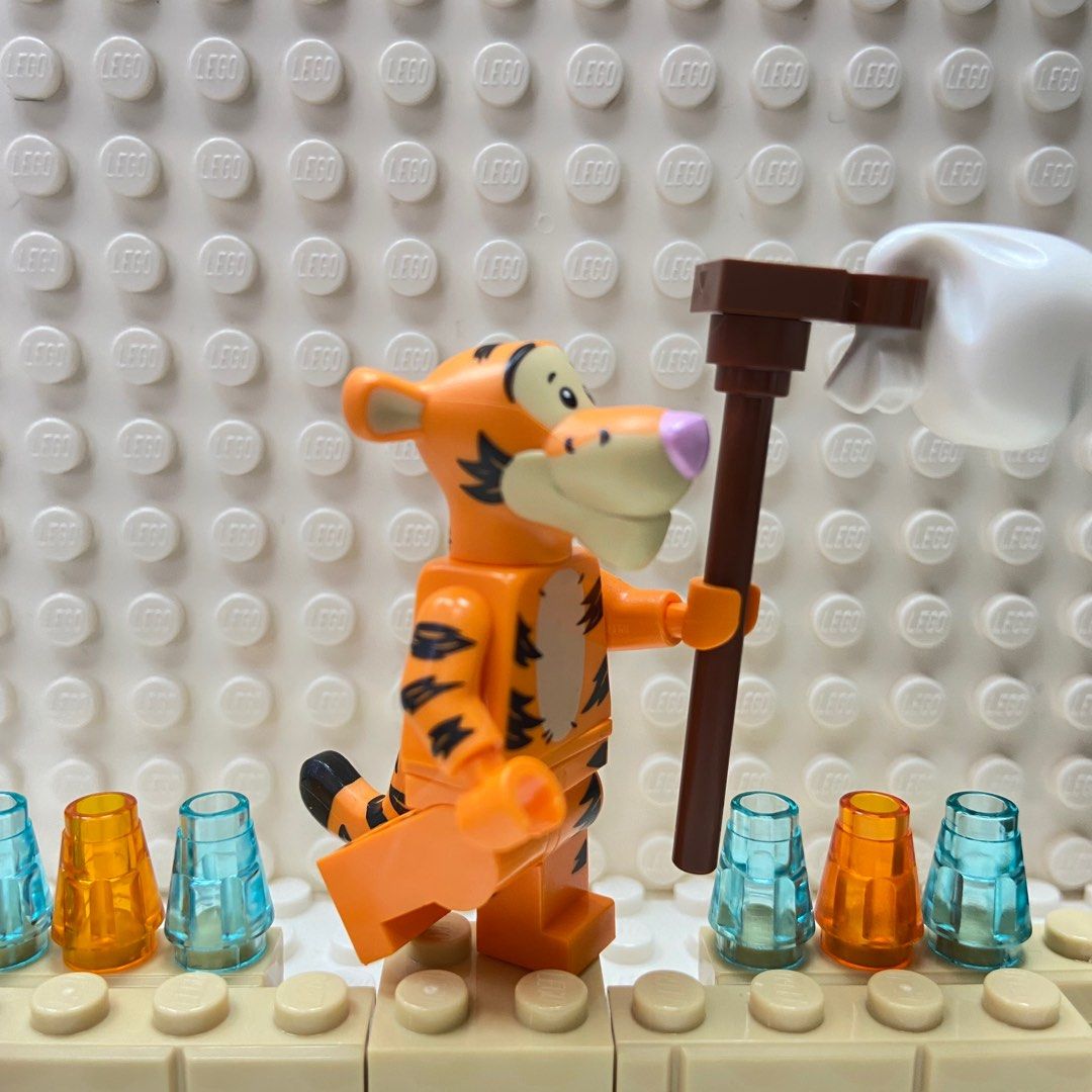 全新 Lego Minifigures Winnie the Pooh - tigger 樂高人仔 小熊維尼 - 跳跳虎, 兒童＆孕婦用品 ...