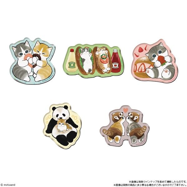 【新貨預訂】 Mofusand 磁石貼 (一盒14包) MOFUSAND CHARACTER MAGNETS W/O GUM (Box of 14 packs) mofusand キャラマグ ...