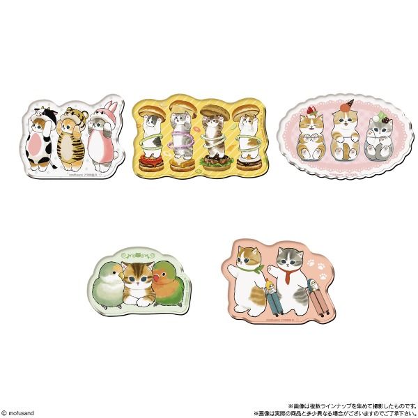 【新貨預訂】 Mofusand 磁石貼 (一盒14包) MOFUSAND CHARACTER MAGNETS W/O GUM (Box of 14 packs) mofusand キャラマグ ...