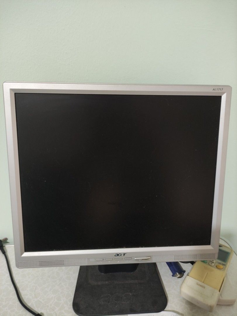 Acer Monitor 17 inch, Computers & Tech, Parts & Accessories, Monitor ...
