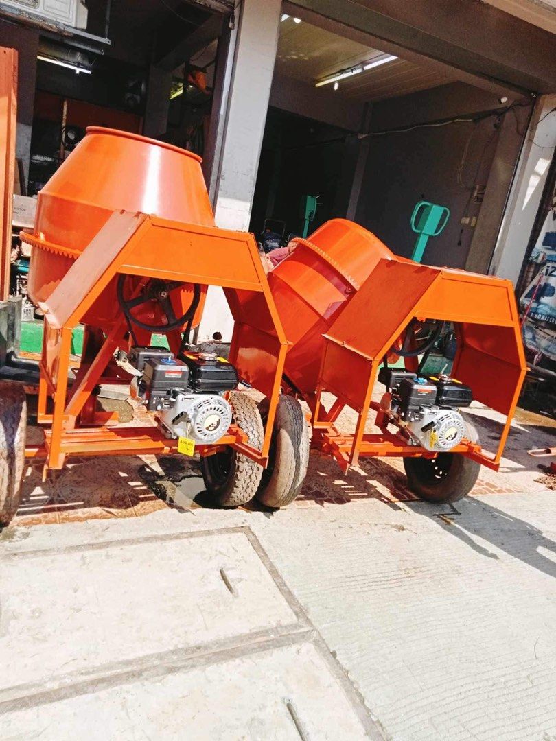 A-Frame One Bagger Cement Mixer with Yamato Gas Engine 7.5HP ...
